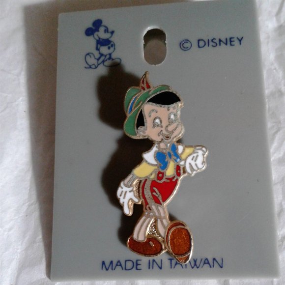Disney Pinocchio pin | Jewelry | Disney Pinocchio Pin | Poshmark